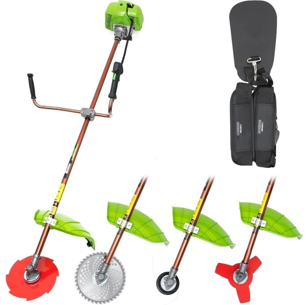 Cumpara Motocoasa benzina, 6 CP, 4.5 Kw, 10.000 RPM, 8 ACCESORII ...